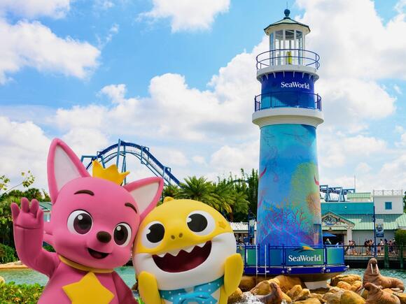 Baby Shark Makes A Splash At SeaWorld Orlando With Live Character ...
