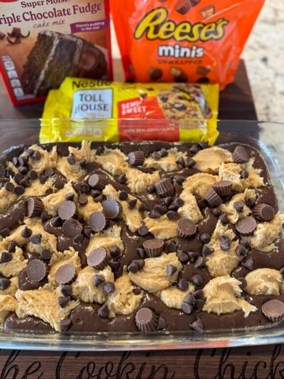 This Chocolate Peanut Butter Earthquake Cake Is the Ultimate Dessert ...