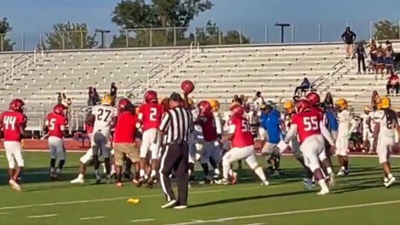Kansas High School Football Horror: Crazed Helmet-Swinging Brawl Forces ...