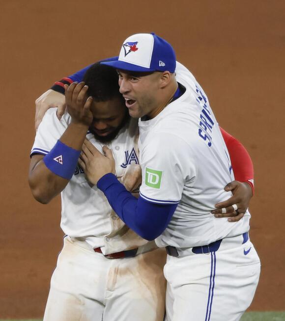 George Springer’s wife ‘unwell’ after Blue Jays star’s Game 7 ALCS ...