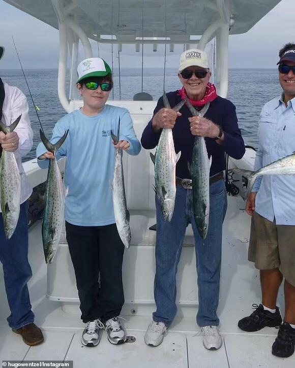 Jimmy Carter's bodybuilding grandson Hugo, 25, reveals what made him ...