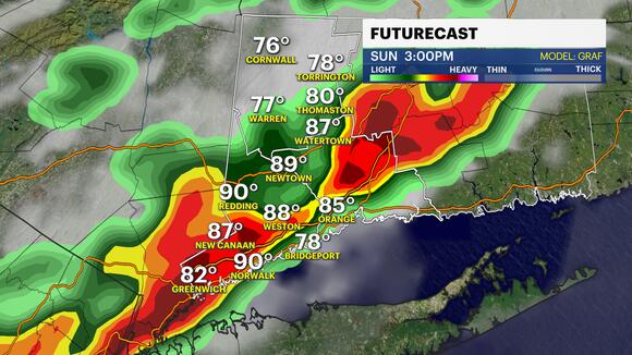 STORM WATCH: Cloudy skies and humidity in Connecticut; tracking weekend ...