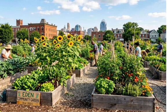 Urban farming Cincinnati: City grants and local agriculture growth in ...