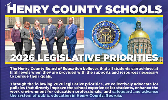 Henry County School Board outlines legislative priorities - NewsBreak