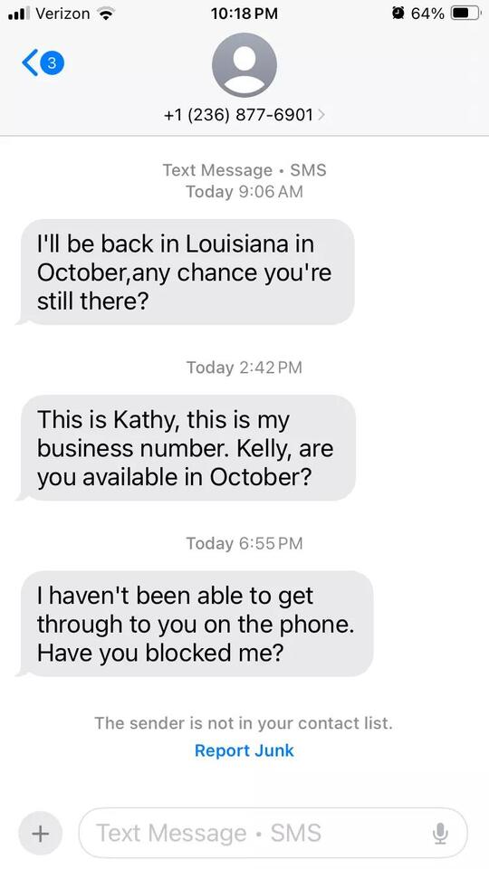 Suspicious Texts From Area Code 236 Flood Louisiana, What's Up With ...