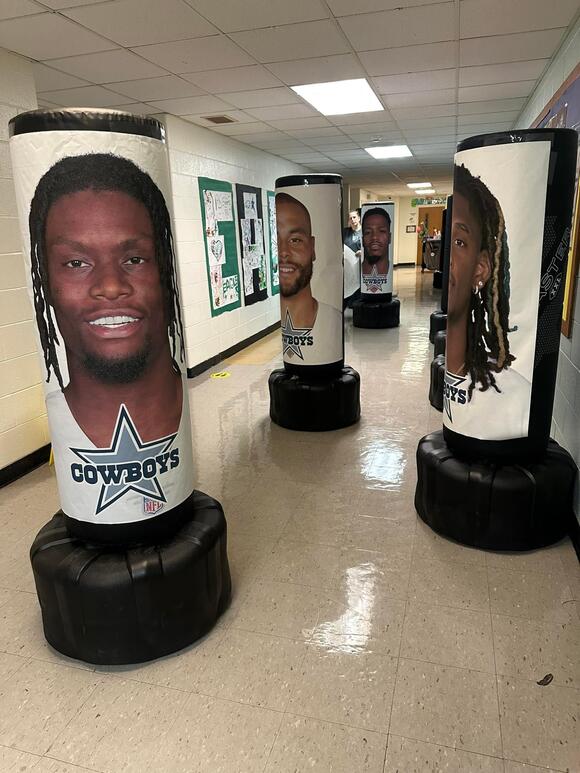 Kids Punching Bags with the Dallas Cowboys Players Not Even from ...