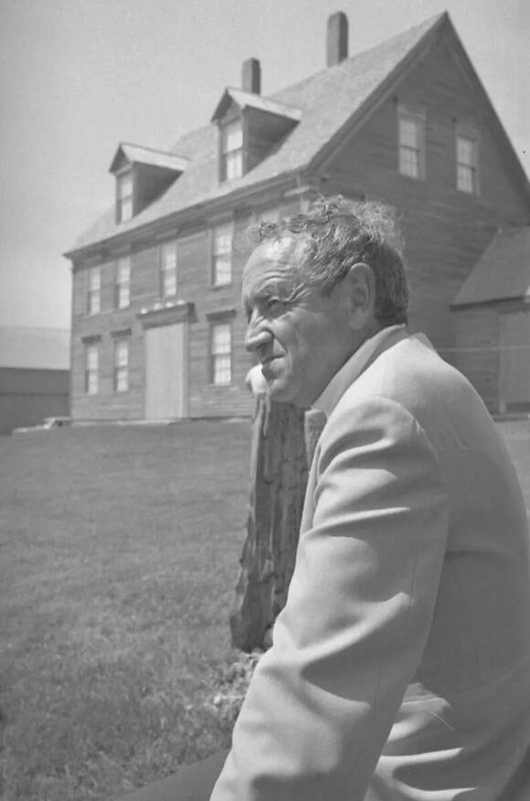 A Hollywood producer once threatened to move the Olson House to New ...
