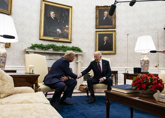 The Internet Reacts To Video Clip From Donald Trump And Joe Biden's ...