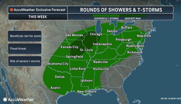 Damaging Storms: Hail, Isolated Tornadoes, Intense Winds Possible ...