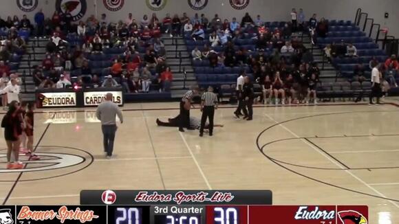 Referee Appears To Be Dead On The Court During Wild Scene At Girl’s ...
