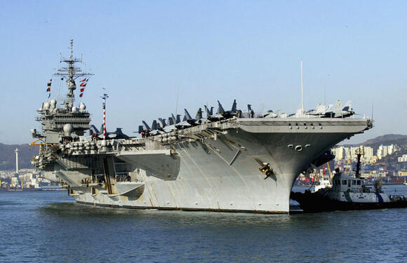 Scrap dealers purchased the USS Kitty Hawk for a penny after it served ...