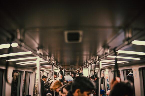 Train Passengers Leave Bags On Seats While Others Stand, Leaving ...