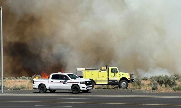 Four Grant County Fires Destroy Property, Torch Landscape Over Memorial ...