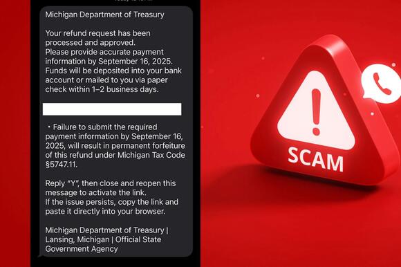 New ‘Urgent’ Scam Targets Michigan Tax Refunds With Fake Texts - NewsBreak