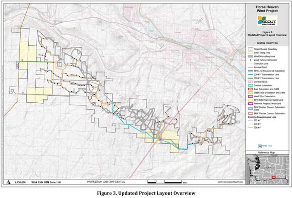 New Horse Heaven wind farm proposal picks tallest turbines. Tribe ...