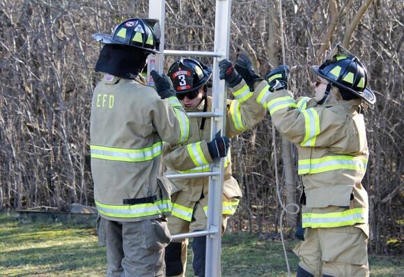 A foot up: Cadet program gives high school students a start on ...