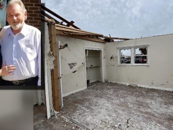 London couple hospitalized after tornado rips apart home - NewsBreak