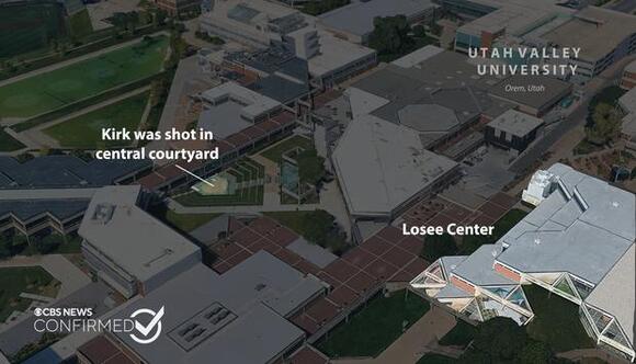 Charlie Kirk shot and killed at Utah event; manhunt for shooter ongoing ...