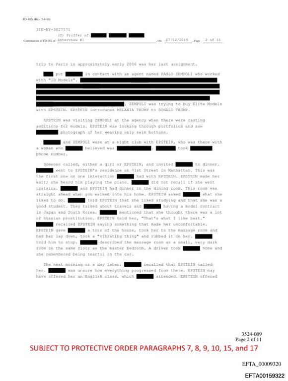 Epstein Assistant Told Feds He Introduced Melania to Trump, Files ...