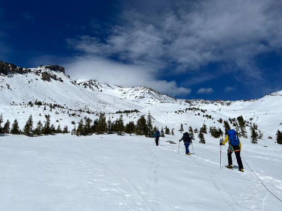 Mount Shasta Spring Trips with Alpenglow Expeditions