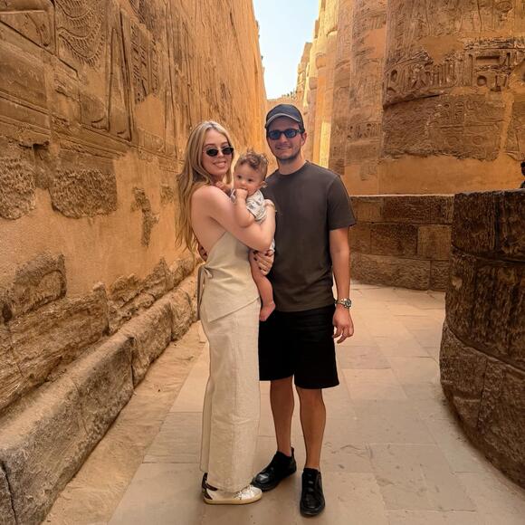 Tiffany Trump Shares Rare Family Moment With Husband and Son in Egypt ...