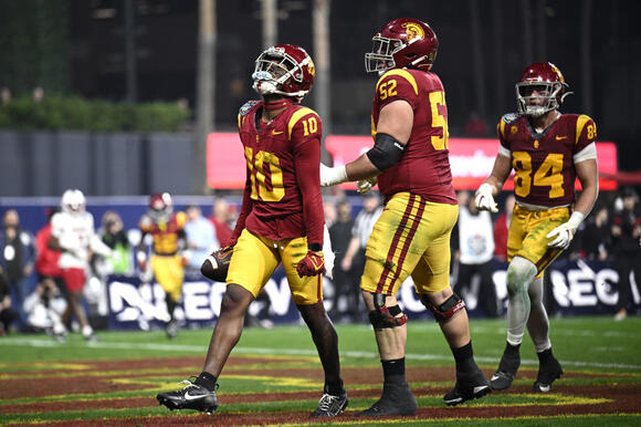 Kyron Hudson's Stunning Catch Leaves Former NFL Stars In Awe During USC ...
