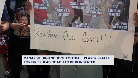 Canarsie High School football team rallies for head coach to be ...
