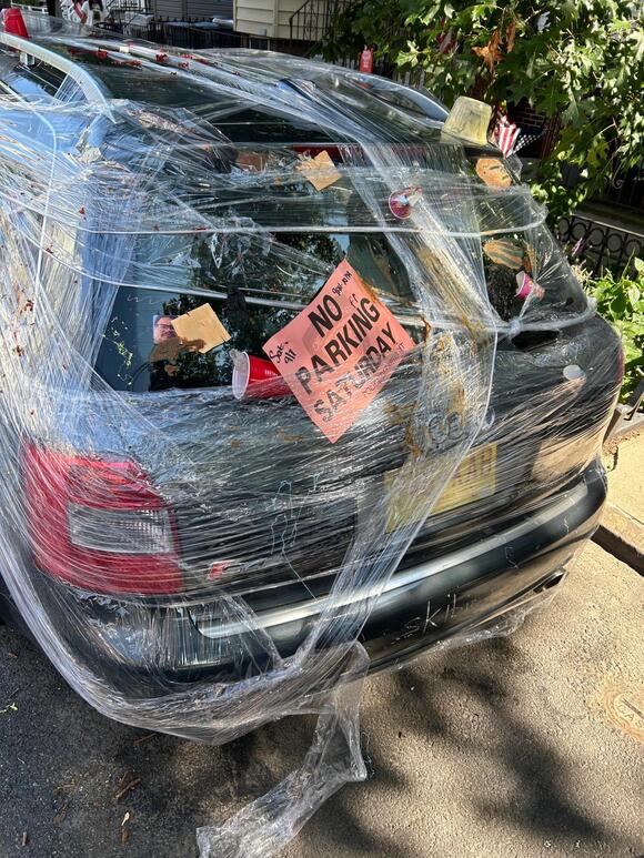 Here is what happens to your car when you don’t move it for a NYC block ...