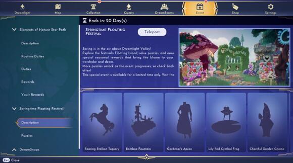Disney Dreamlight Valley: Spring Floating Festival Event Guide - NewsBreak
