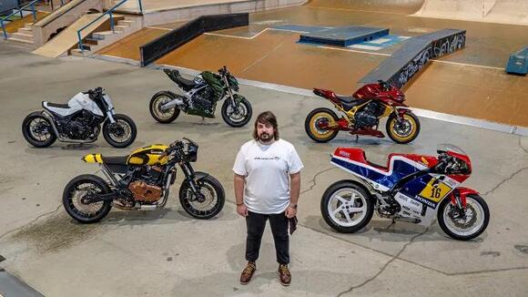 Hornets vs Transalps: Custom Hondas Face Off At Wheels and Waves ...