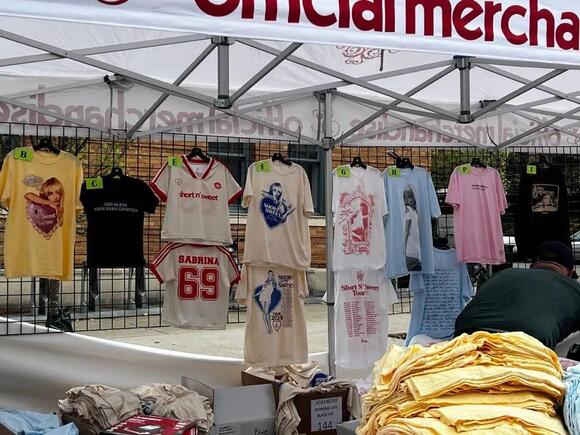 Here Is The Merch Available At Sabrina Carpenter’s ‘Short N’ Sweet Tour ...