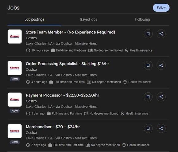 Costco Job Listings Spark Lake Charles Store Rumors - NewsBreak
