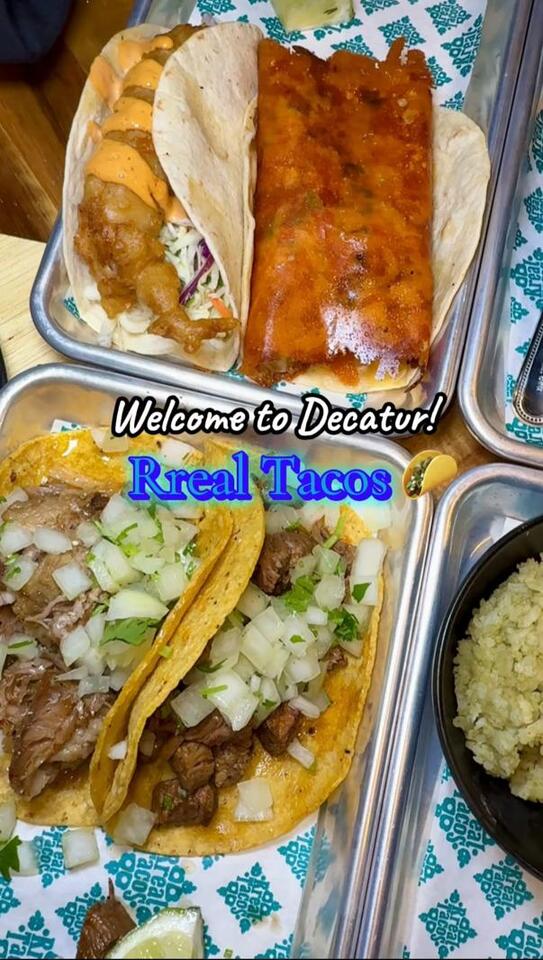 Rreal Tacos Opens in Decatur, Bringing Authentic Mexican Street Food to ...