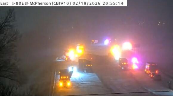 Council Bluffs I-80 Crash: Multi-Vehicle Accident Blocks Westbound ...