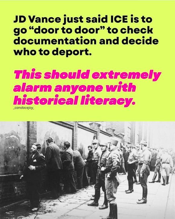 Fact Check: Vance said ICE will go 'door-to-door' to check immigration ...