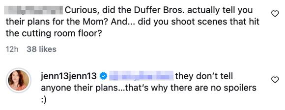 Jennifer Marshall Has Theorized That The Duffer Brothers Cut Her From ...