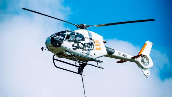 Helicopters drop thousands of logs into rivers to reverse decades of ...