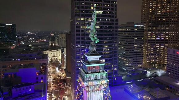 Don’t miss the last glow of Circle of Lights in downtown Indianapolis ...