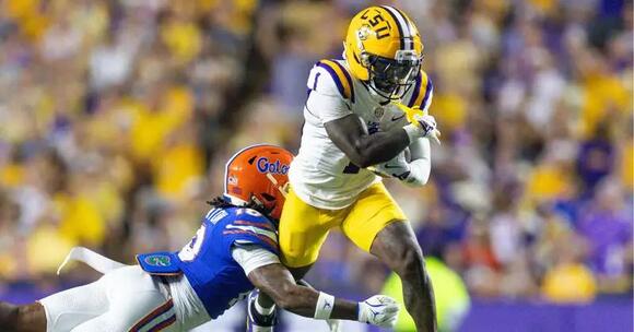 LSU WR Aaron Anderson signs UDFA deal with Cleveland Browns after 2026 ...