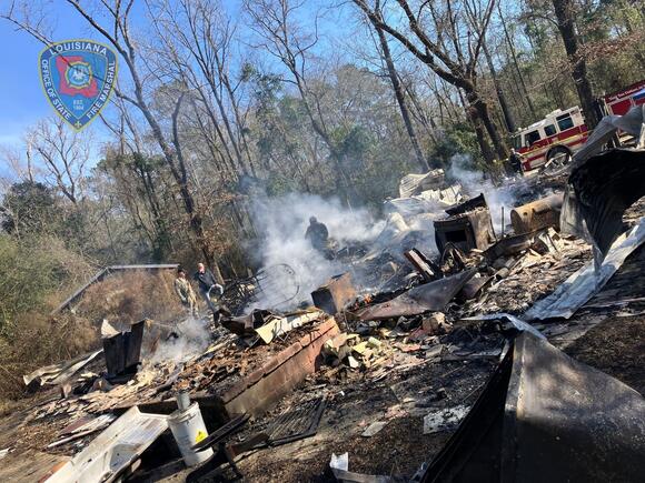 Fire Marshal Investigates Deadly Louisiana House Fire - NewsBreak