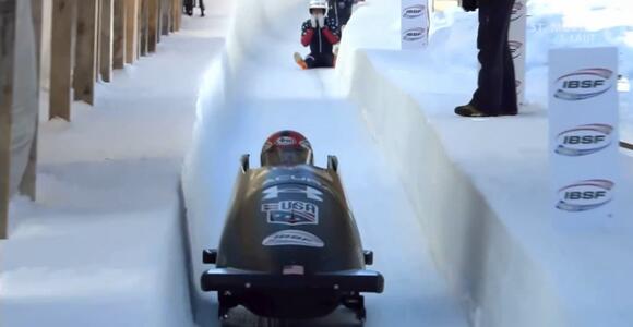 American Bobsled Team Suffers Epic Disaster As 3 Members Fall Out Of ...