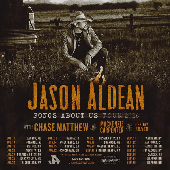 Jason Aldean's 2026 Tour Dates - NewsBreak