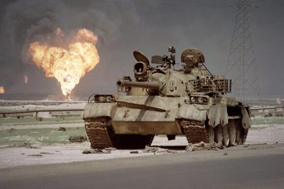 One of the largest tank battles in American history happened during the ...