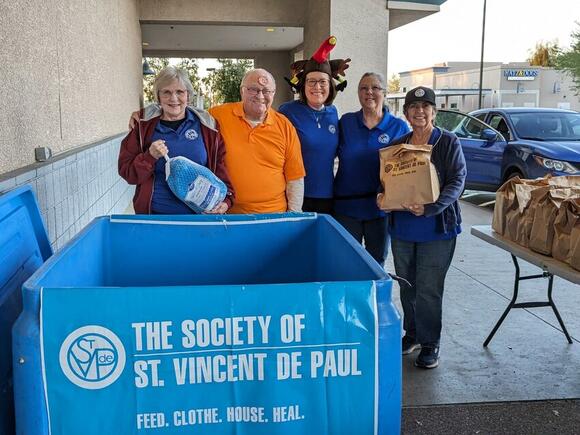 St. Elizabeth Seton Conference supports community with Turkey Tuesday ...