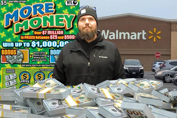 Upstate NYer Wins $1Million on Scratch-Off Bought at Walmart - NewsBreak