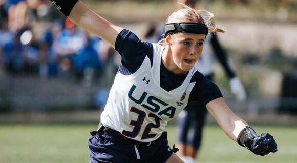 Women’s Flag Football Star Is Going Viral After Making On Stage ...