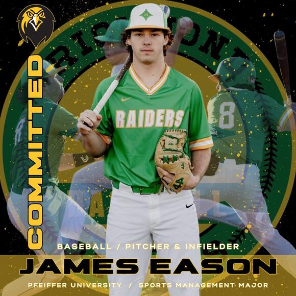 COMMITTED: Eason chooses Pfeiffer to continue baseball career - NewsBreak
