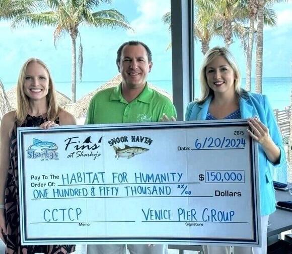 Venice Pier Group sponsors Habitat home