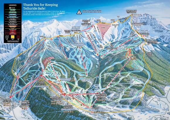 Telluride Ski Resort, CO, Will be Closed This Weekend Due to Ski Patrol ...