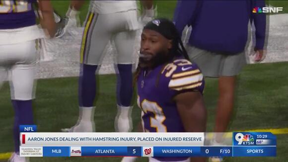 Aaron Jones placed on injured reserve due to hamstring injury - NewsBreak